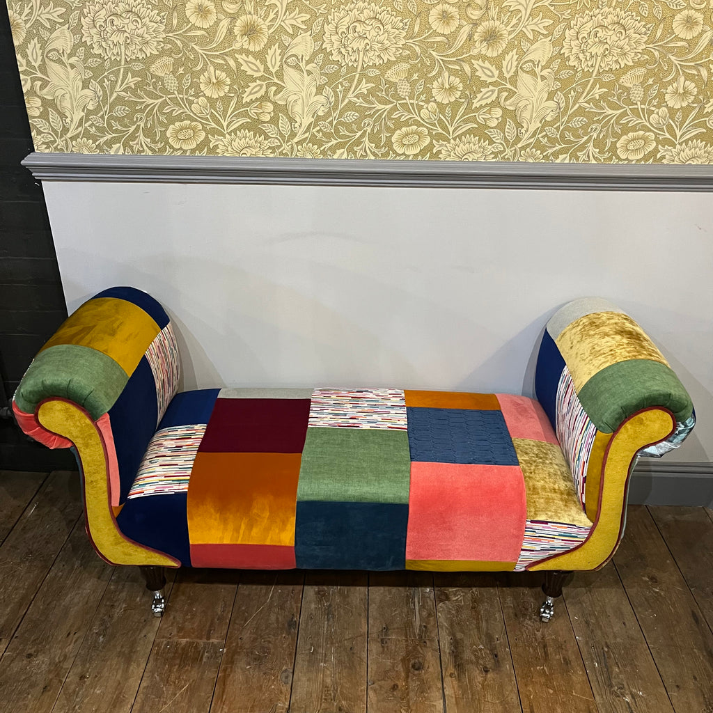 Lyon Bench – Long Eaton Patchwork Furniture